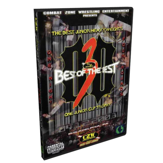 CZW DVD April 12, 2003 "Best Of The Best 3" Philadelphia, PA
